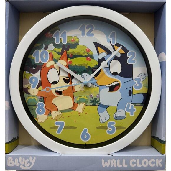 Accutime | Wall Decor | Bluey Analog Wall Clock For Kids | Poshmark